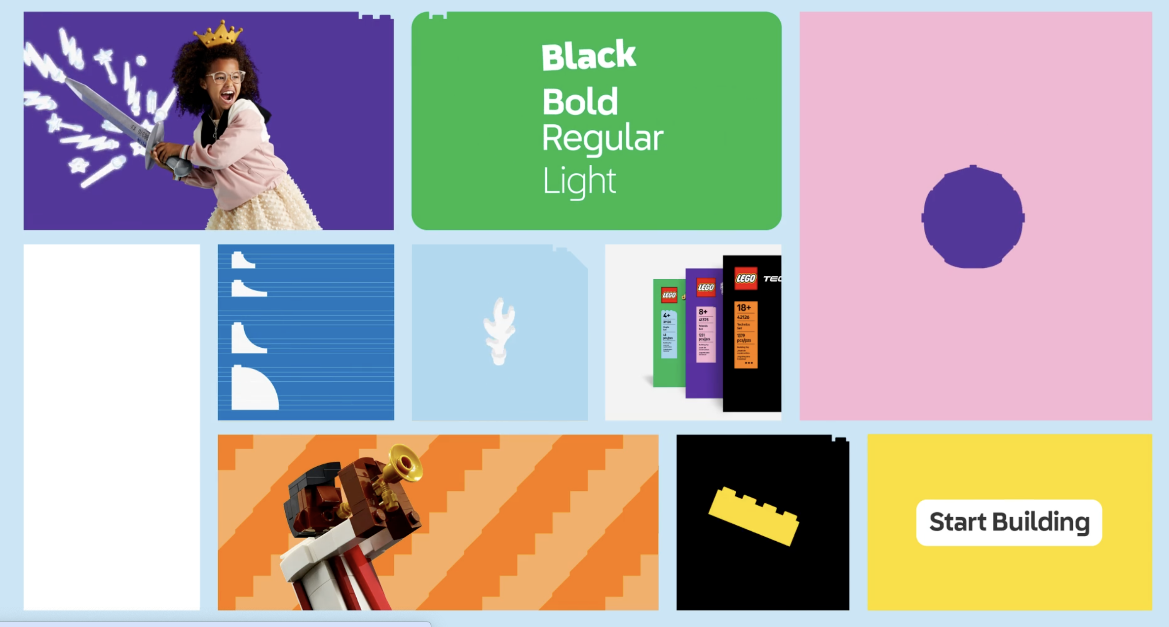 DNK：LEGO、ダイナミックなグラフィックで活気あふれるリブランドを発表 – Newscape Lab