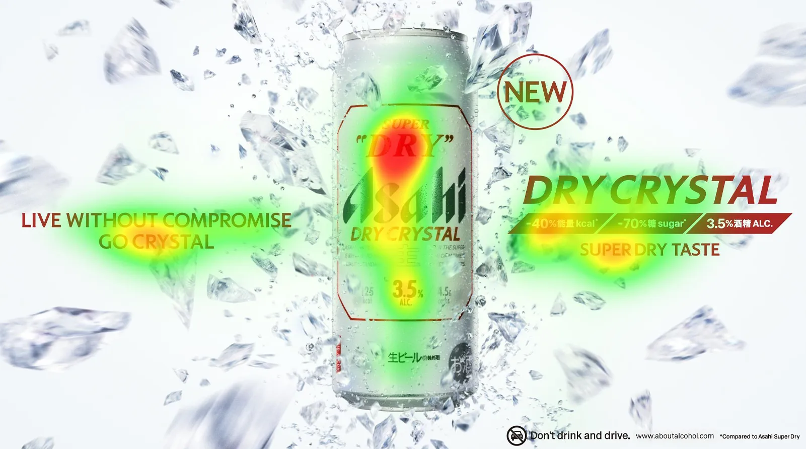 電通XとTeads、アサヒ ドライクリスタルに脳科学を応用した広告手法 – Newscape Lab